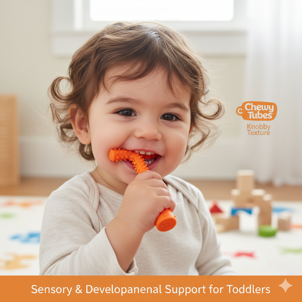 A Parent's Guide to Chewy Tubes: The Knobby Texture Edition – MJ Talk Tools